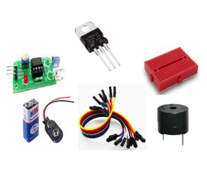 Touchless Doorbell Breadboard based Science Project kit for Students ...