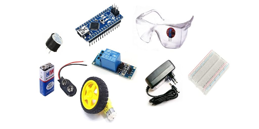 Anti Sleep Alarm Nano Board Electronic Project kit for Students ...