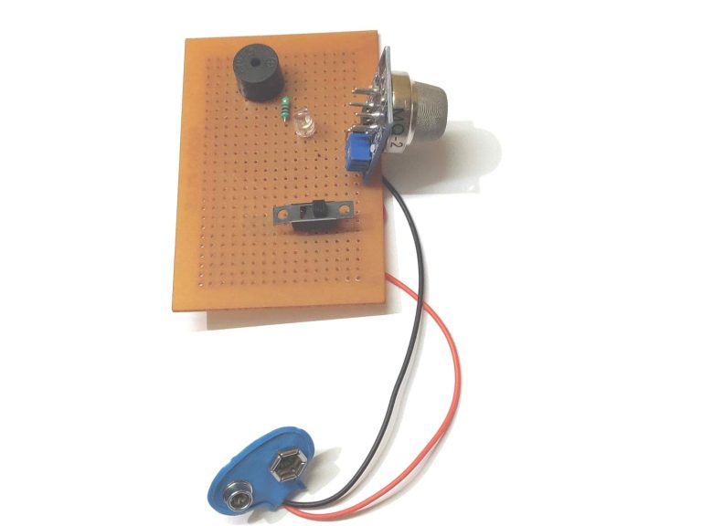 Smoke Detector Alarm Electronic Project kit - Technical Hut