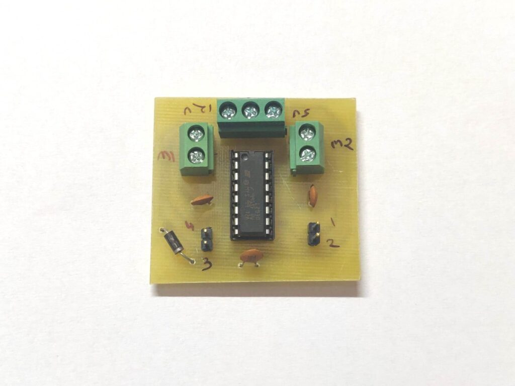 L293D Motor Driver Module for Robotics Projets - Technical Hut