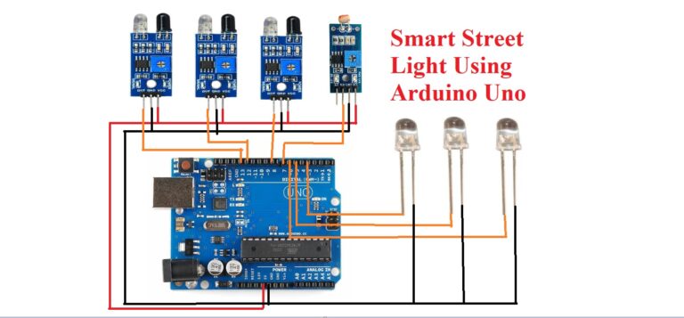 Smart Street Light Project component kit For students - Technical Hut