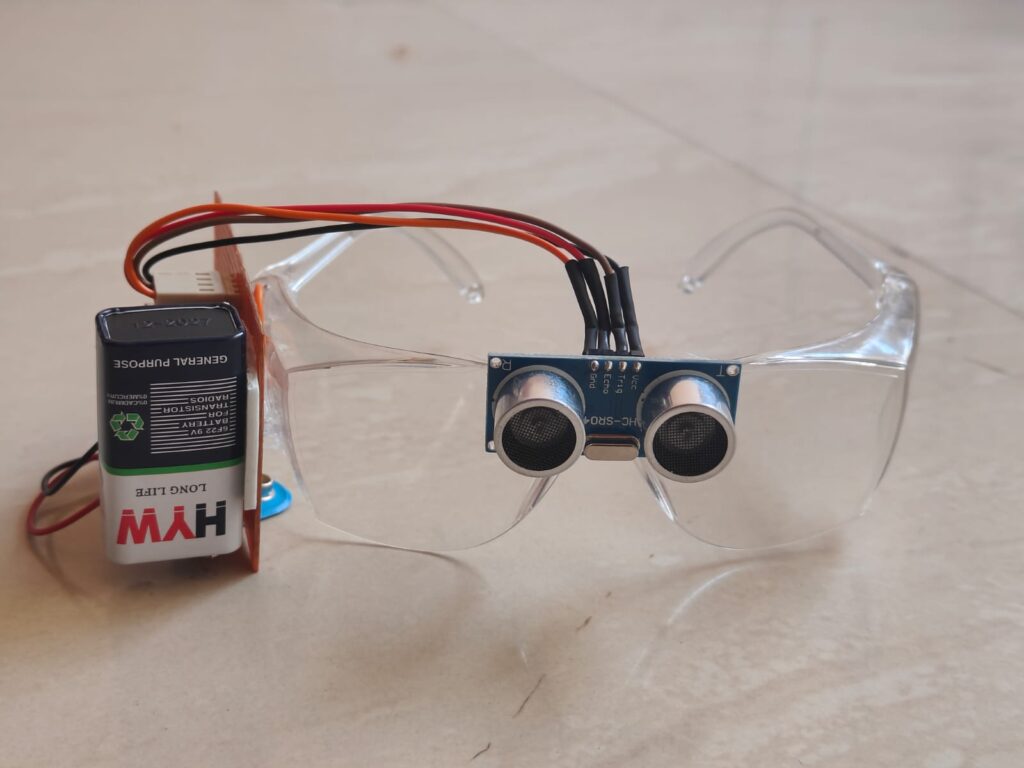 Smart Glasses for Blind Person Ready Working Model - Technical Hut